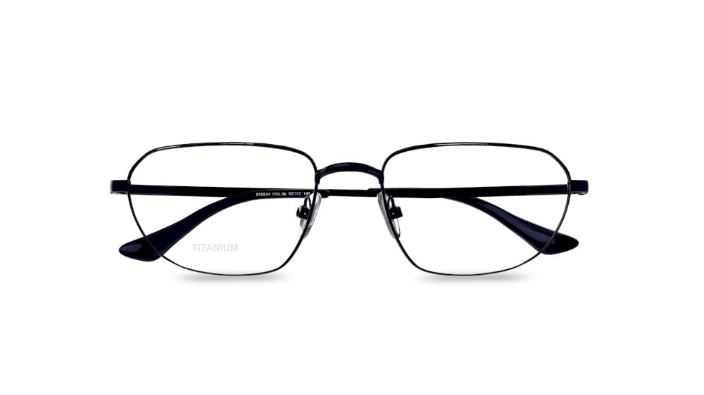 Jax - Black Oval Glasses for Men & Women | Framesbuy
